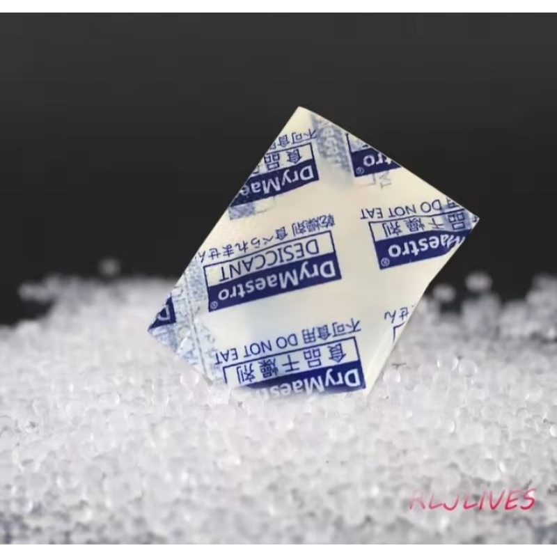 RORA - (50 Pcs) 1g Food Grade High Absorbent Silica Gel | Dehydrator ...