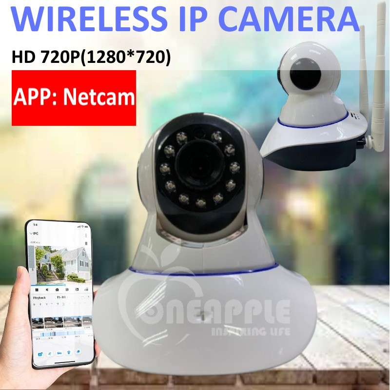 CCTV Ip 2 Way Audio Wireless Internet Wifi Night 720P ORANGE BLUE Home ...
