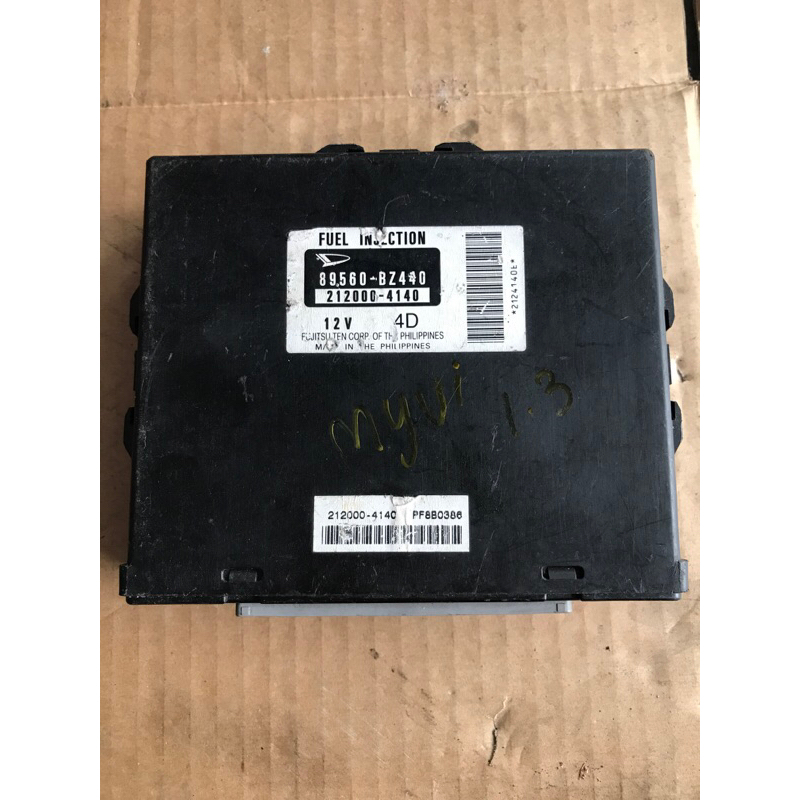 Perodua Myvi 1.3 ECU Computer box original used second hand | Shopee ...