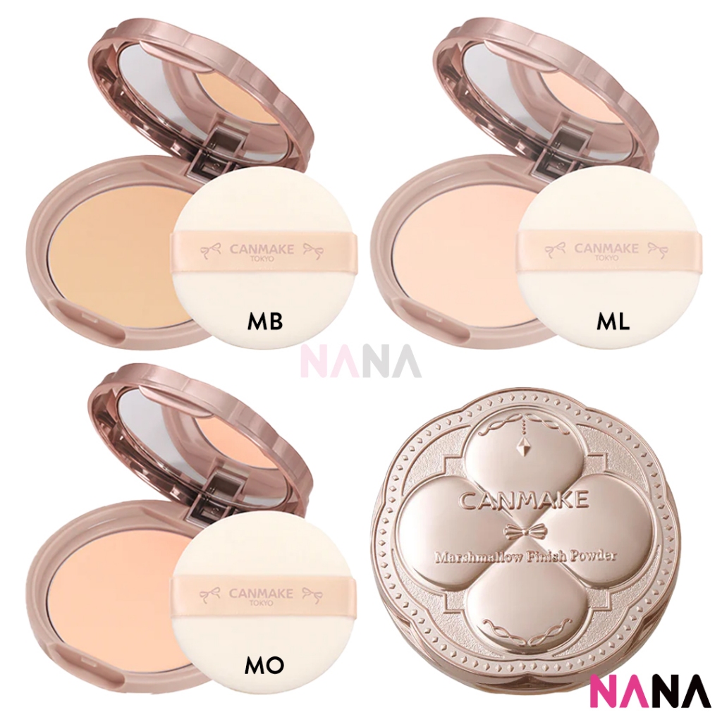 Canmake Tokyo Marshmallow / Transparent Finish Powder (MB, ML, MO) | Shopee Malaysia