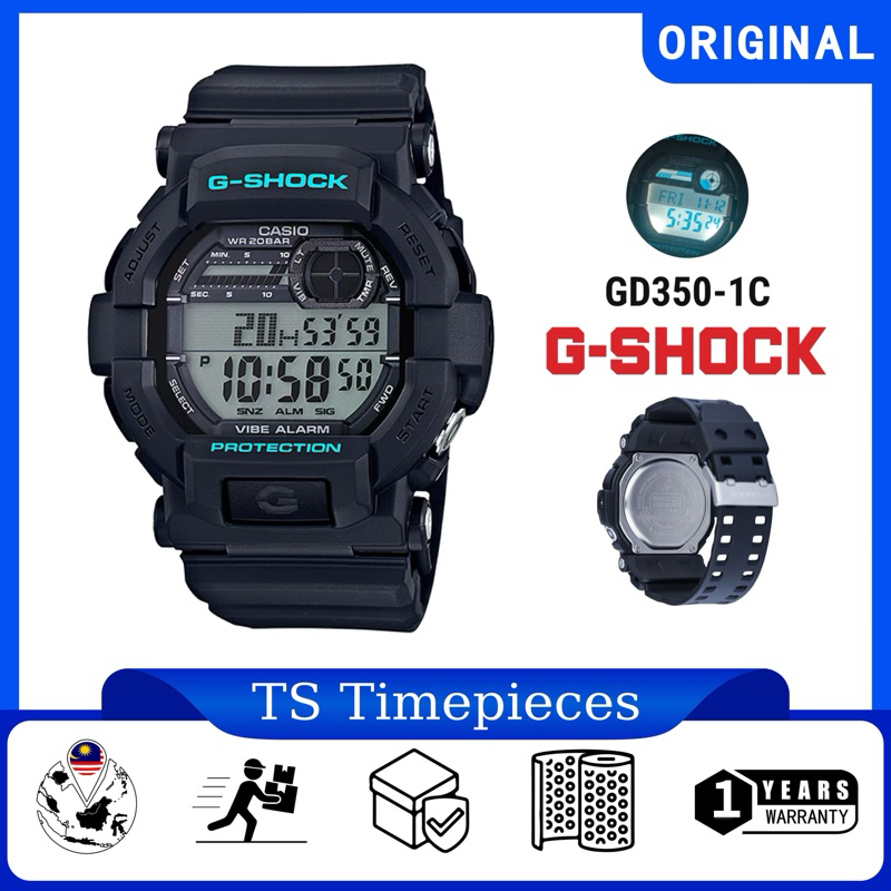 CASO G SHOCK Men’s Watch GD-350-1C / GD-350-1 / GD-350 | Shopee Malaysia