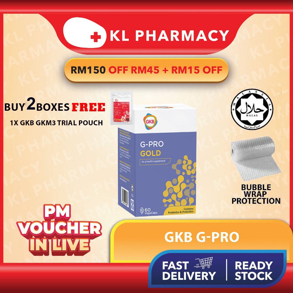 GKB G-Pro Gold Probiotics (60s) | Shopee Malaysia
