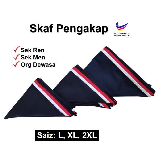 Skaf Pengakap untuk Sekolah | Scouts Scarf for School | Shopee Malaysia