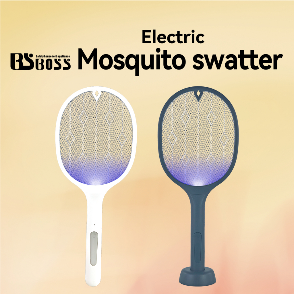 Raket Membunuh Nyamuk Elektrik Rechargeable 2in1 Electric Mosquito ...
