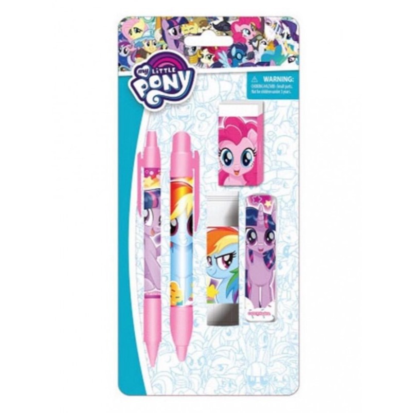 Original My Little Pony Hasbro 5pcs/set (Ball pen, Mechanical pencil ...