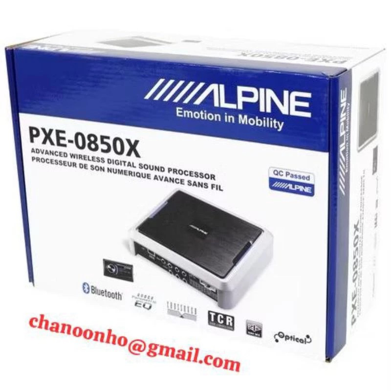 ALPINE DSP 12 Channel Digital Sound Processor PXE-0850X Car Audio ...