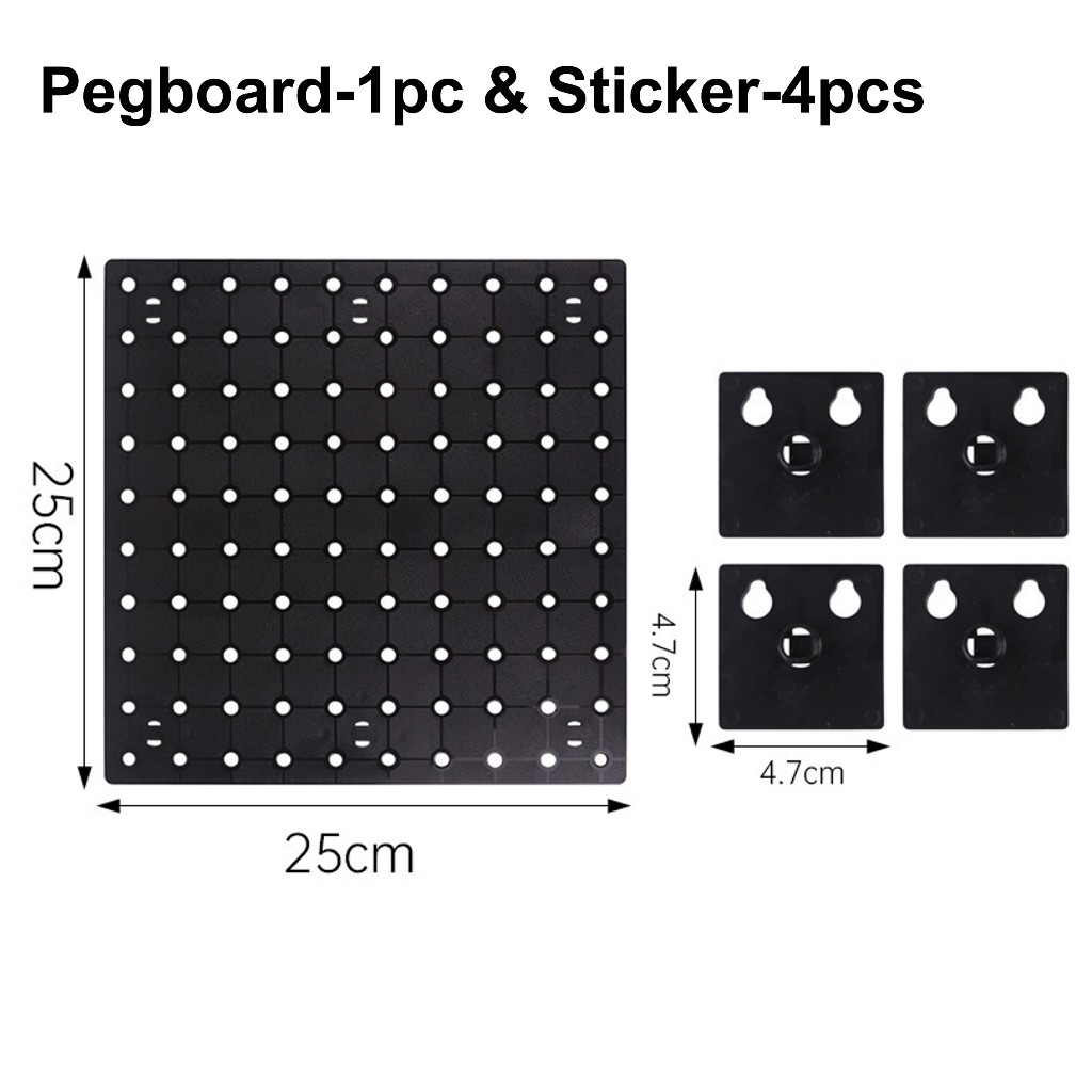 🇲🇾 Ready Stock Pegboard Perforated Display Board Wall Display Rack Peg ...