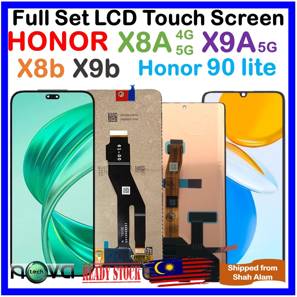 ORl NovaTech Full Set LCD Screen Fit For Honor X8A 4G / Honor X8A 5G ...