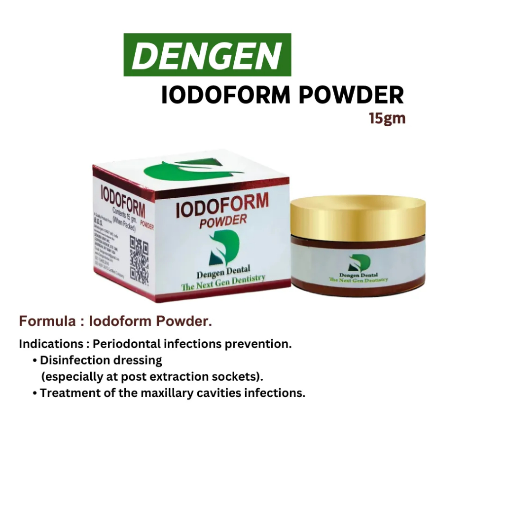 DENGEN - IODOFORM POWDER 15GM | Shopee Malaysia