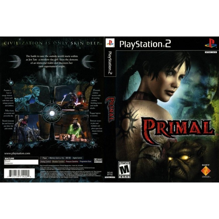 PS2 Primal (DVD GAME) | Shopee Malaysia