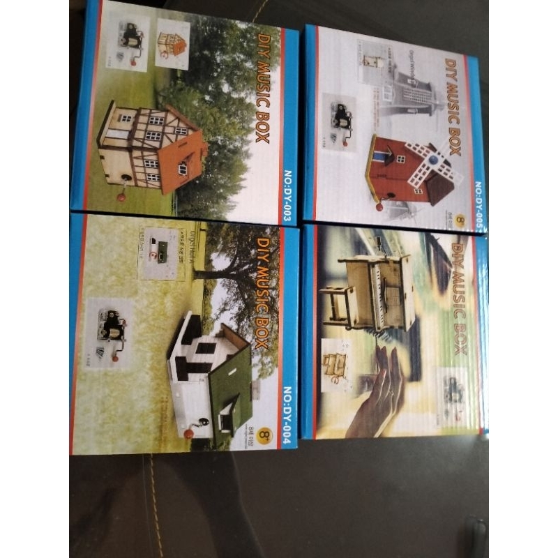 Project RBT DIY House Piano Music Box Puzzle Handmade Assembly ...