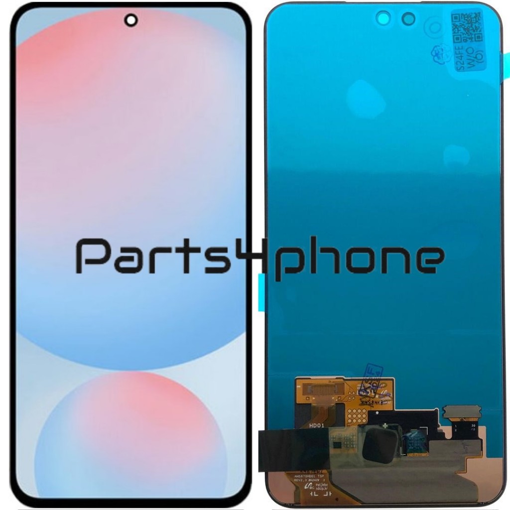 LCD SAM S24 FE-5G SM-S72 ORIGINAL DISPLAY WITH TOUCH SCREEN DIGITIZER ...