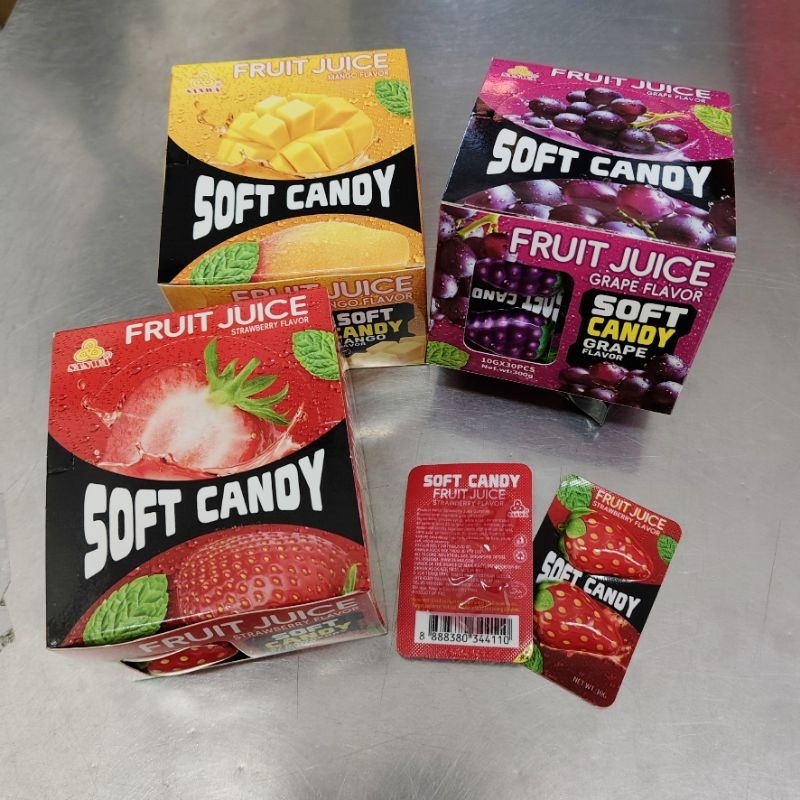 Sanwa Fruit Juice Soft Candy 10g x 30pcs | Shopee Malaysia