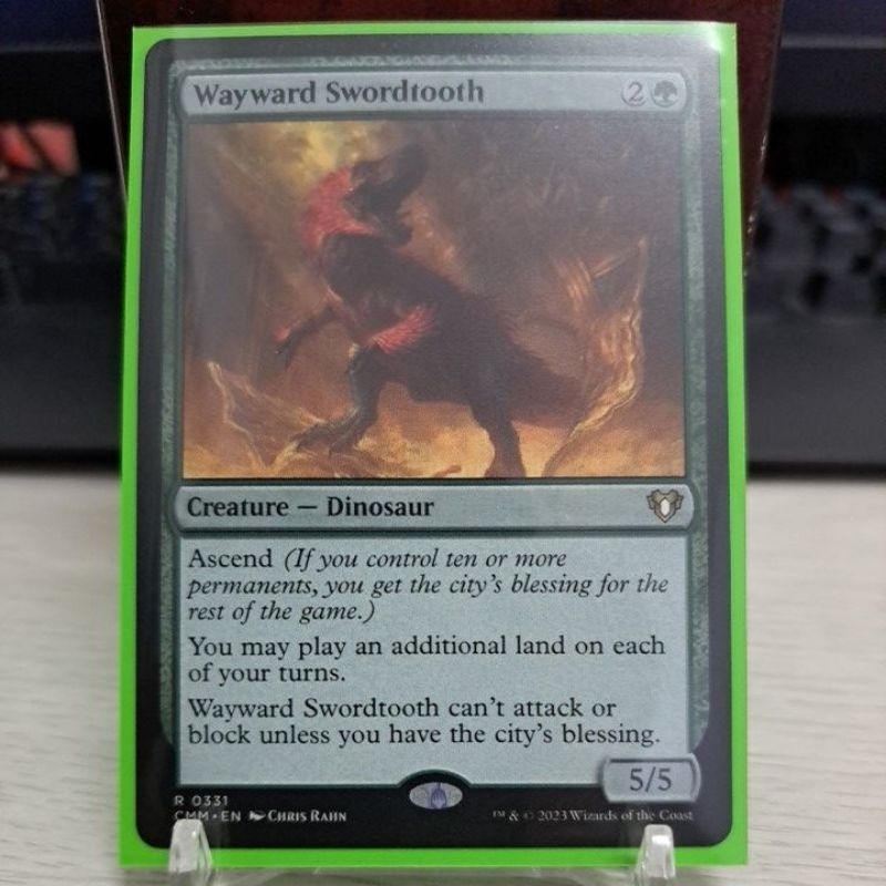 MTG Wayward Swordtooth (CMM)(Rare) | Shopee Malaysia