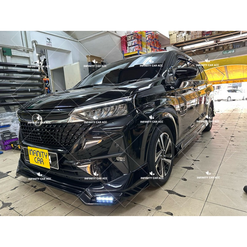 Perodua Alza Project X V2 Bodykit Skirting PU Black | Shopee Malaysia