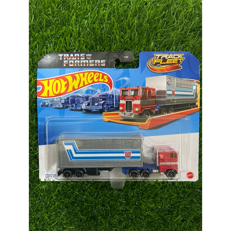 HOTWHEELS TRACK FLEET TRUCKS - OPTIMUS PRIME , SPEED HAULER ,FUEL AND ...