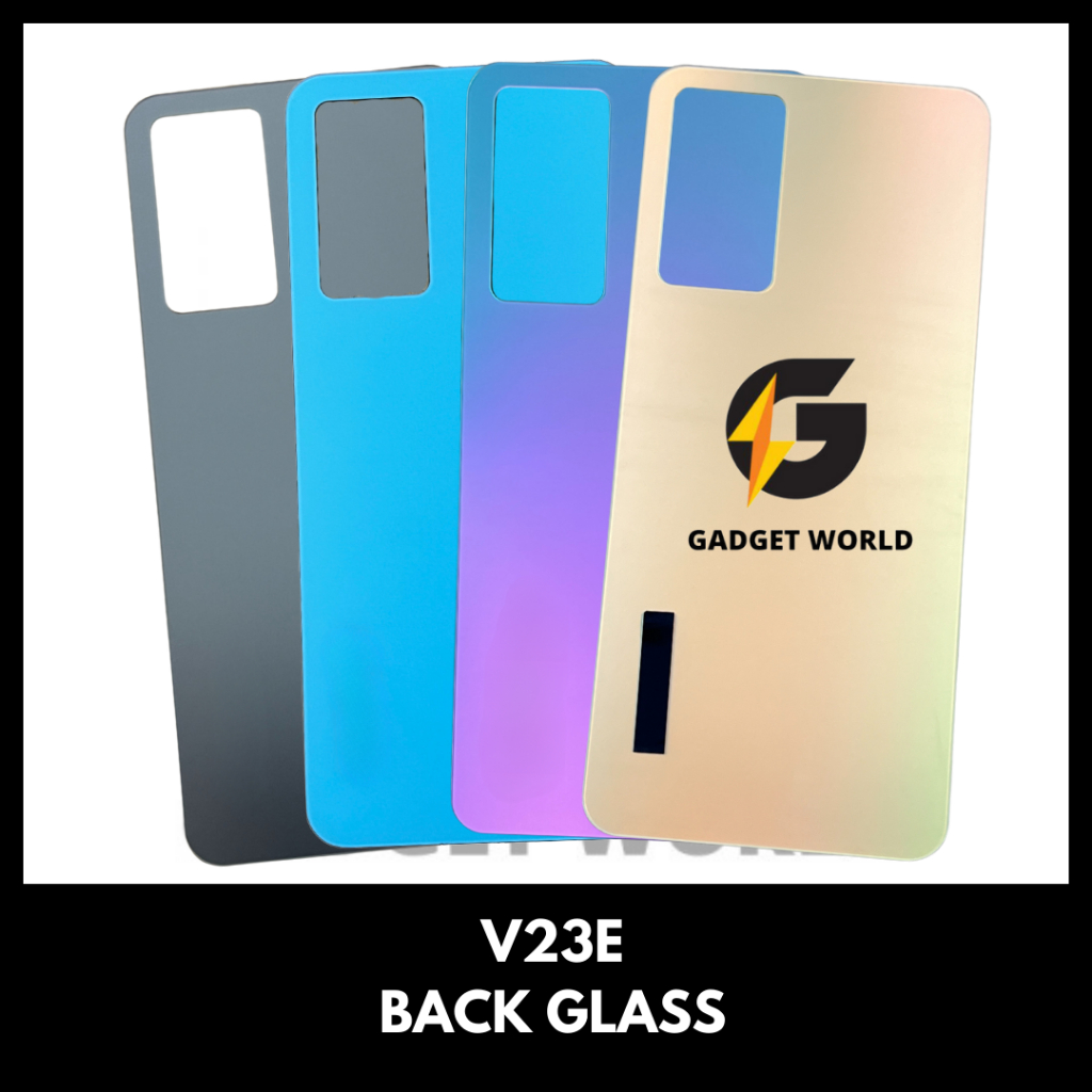GADGET WORLD [ READY STOCK ] VV V23E BATTERY COVER, BACK GLASS HOUSING ...