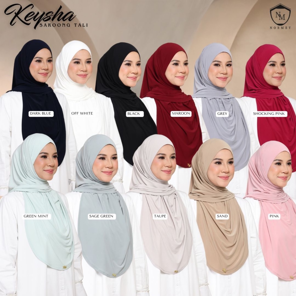 NORMEY BASIC [ KEYSHA SAROONG TALI SERIES ] | Shopee Malaysia