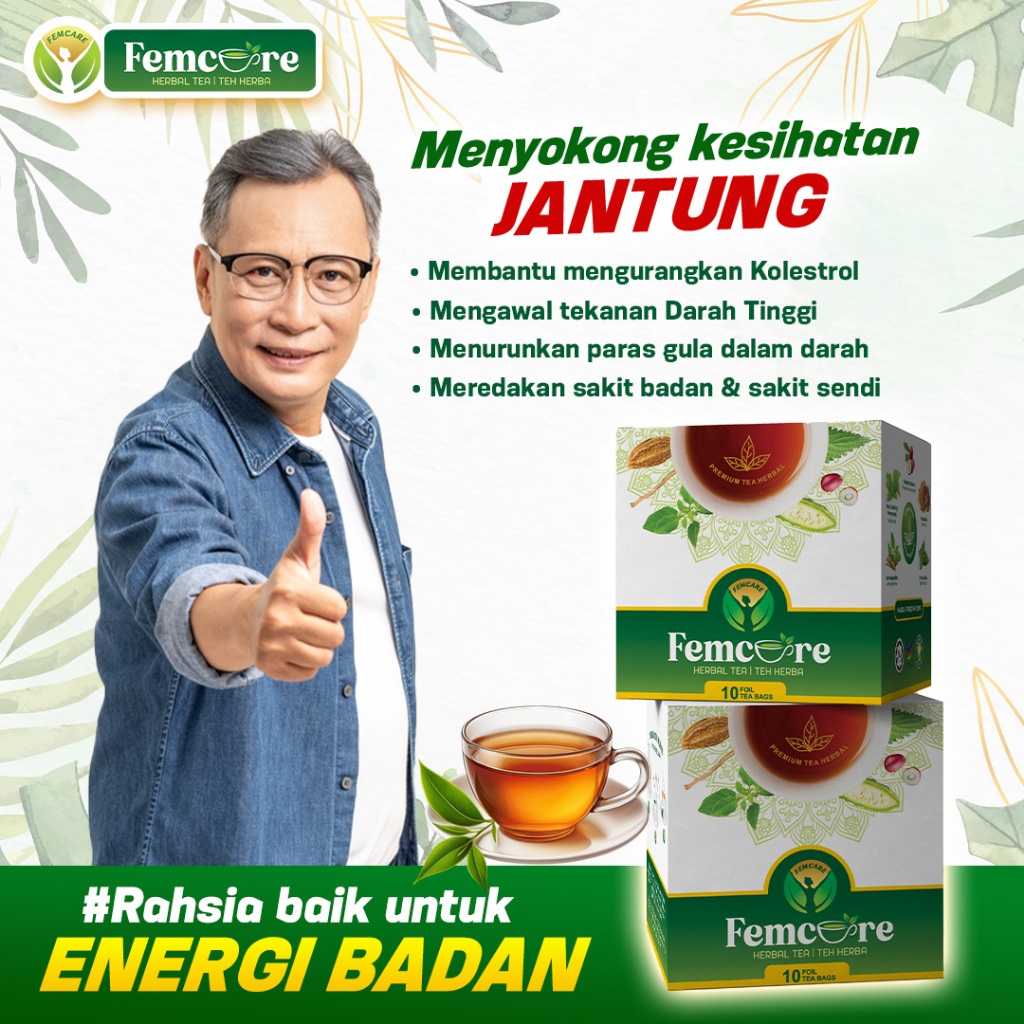 Femcare Herbal Tea Organic / Traditional Tea Halal / Peria Katak ...