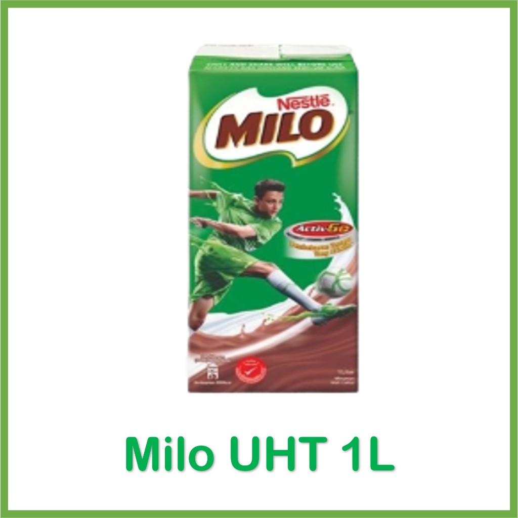 (Exp 13/5/2025) Milo Chocolate Malt UHT 1L / 6x200ML Milo kotak ready ...
