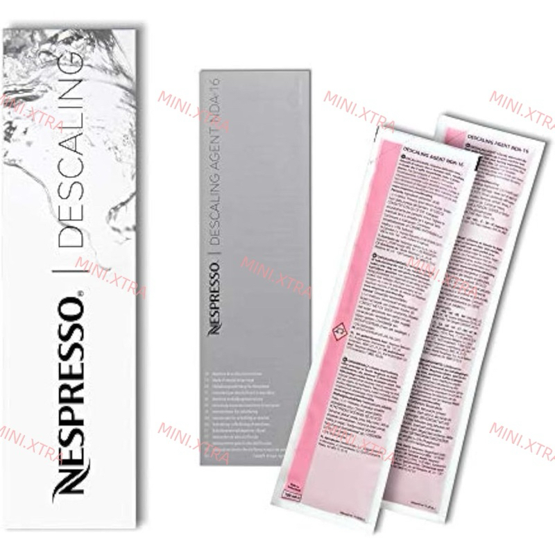 Nespresso Cleaning and Descaling Kit 2 Sachets per box - Keep Your ...