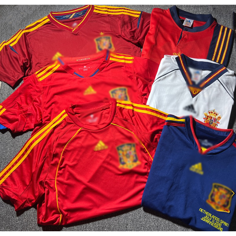 *Retro* Spain Retro Jersey Spain Home Jersey Retro Spain | Shopee Malaysia