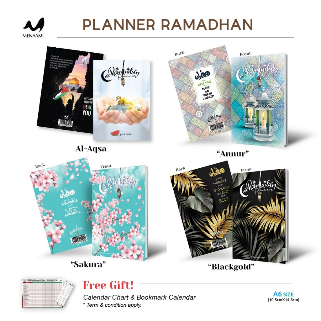 [ FREE CALENDAR 2025 ] Planner Cantik Ramadhan 30 Hari Amalan Bulan ...