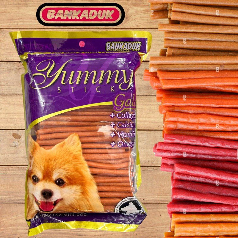 BANKADUK Yummy Jerky Stick Dog Treat 1KG - Dog Chew Snacks Suitable for ...