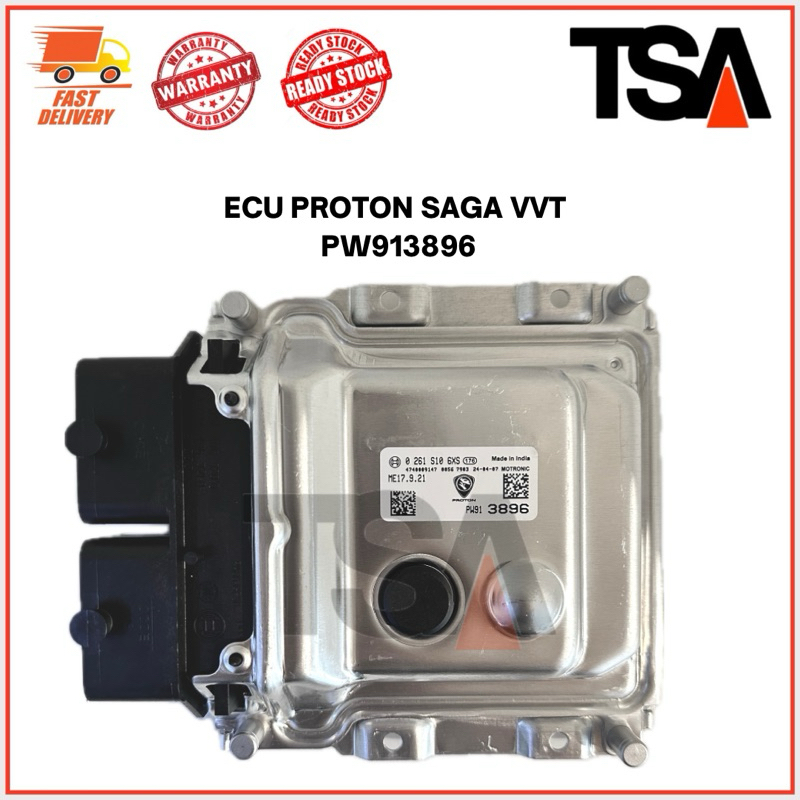 [3896] ECU PROTON SAGA VVT PW913896 ENGINE CONTROL UNIT | Shopee Malaysia