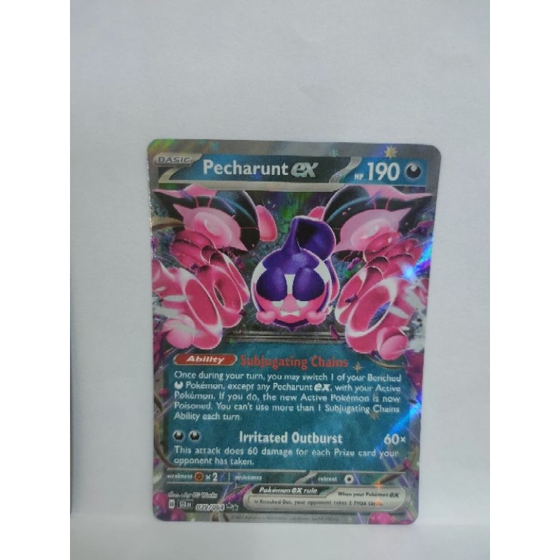 🇲🇾 Ready Stock 🆕 Pokemon TCG 🔥 Pecharunt ex 🔥 039/064 | Shopee Malaysia