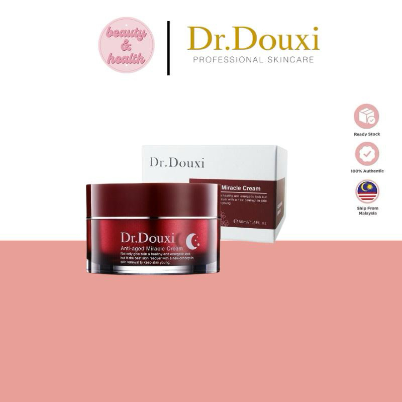 Dr.Douxi Anti Aging Miracle Moisturizer Face Cream 冻龄熬夜奇迹霜 50g | Shopee Malaysia