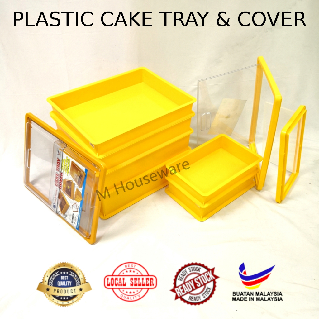 Bakery Tray Multi Functional Tray Storage Crate Bread Cake Food Tray ...