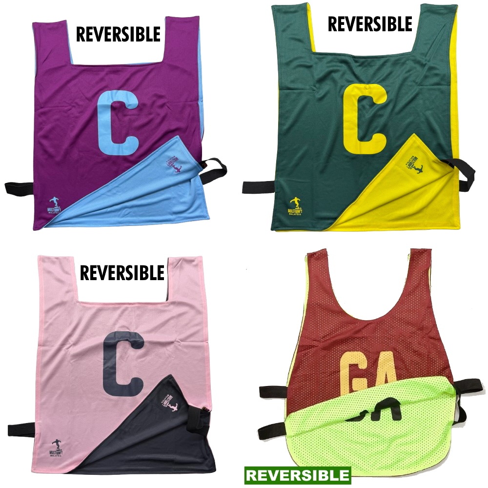 Arora Netball Bibs Mesh Reversible 7 Helai per Set | Shopee Malaysia