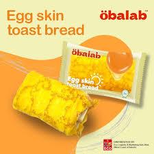 🔥KEK VIRAL🔥 Obalab Pure Trianle Cake Egg Skin Toast Bread Halal- 1 pack ...
