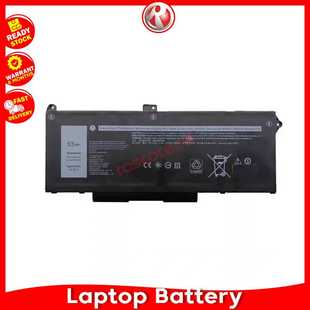DELL RJ40G Latitude 5420 5520 Precision 3560 BATTERY | Shopee Malaysia