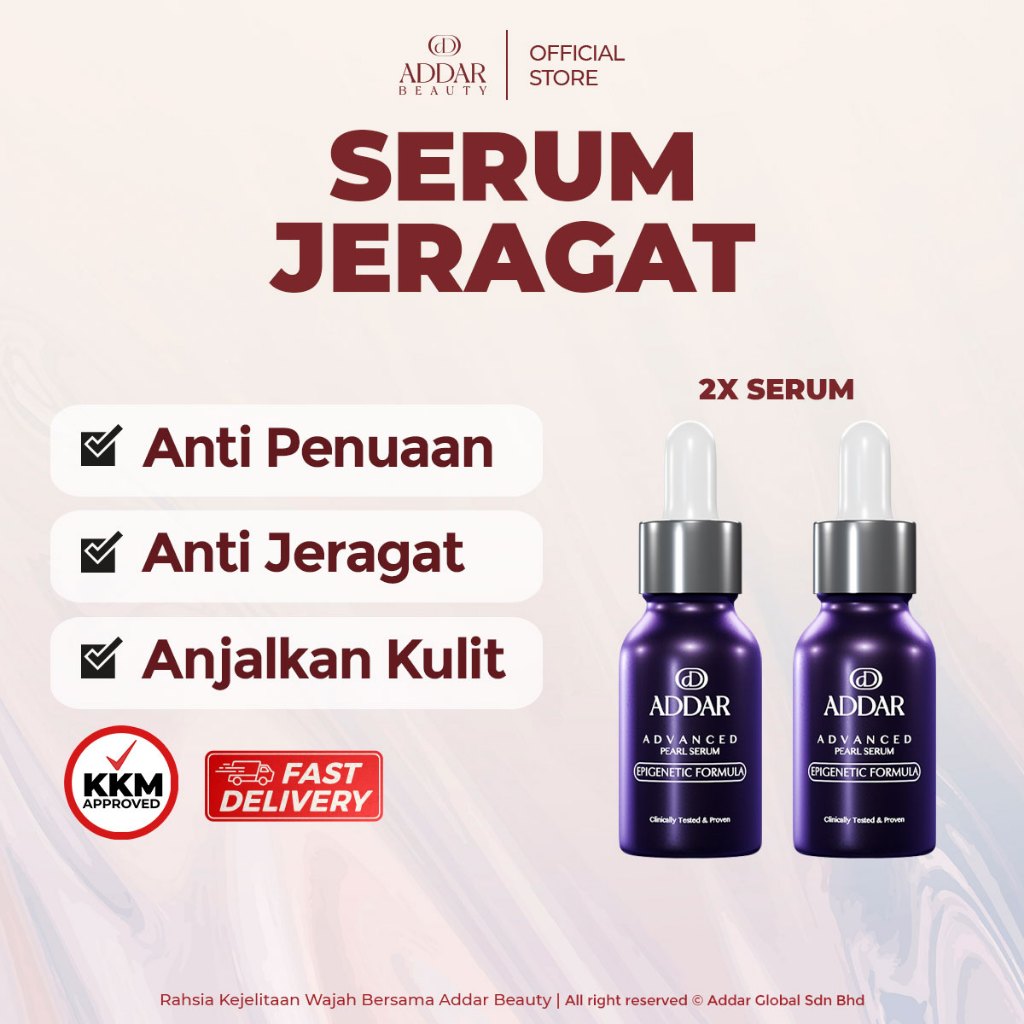 ADDAR BEAUTY Serum Muka Glowing Original Skincare jeragat Brightening ...