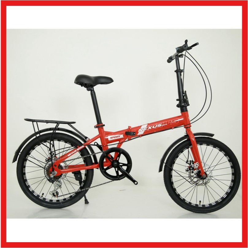 NEXUS SPORT 20” SHIMANO 7 SPEED DISC BRAKE ALLOY FRAME | Shopee Malaysia