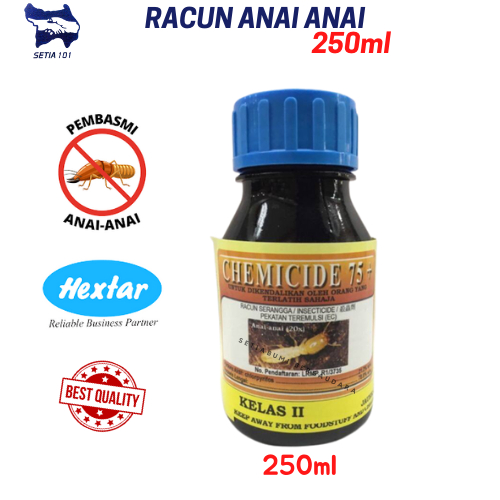 RACUN ANAI-ANAI 250ML/ RACUN ANAI-ANAI CHEMICIDE 75+/ WHITE ANTS ...