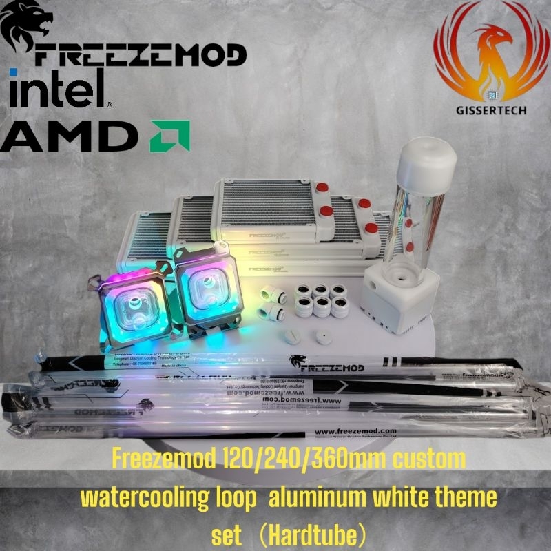 Freezemod 120/240mm/360mm(ALUMINUM RADIATOR) custom watercooling ...