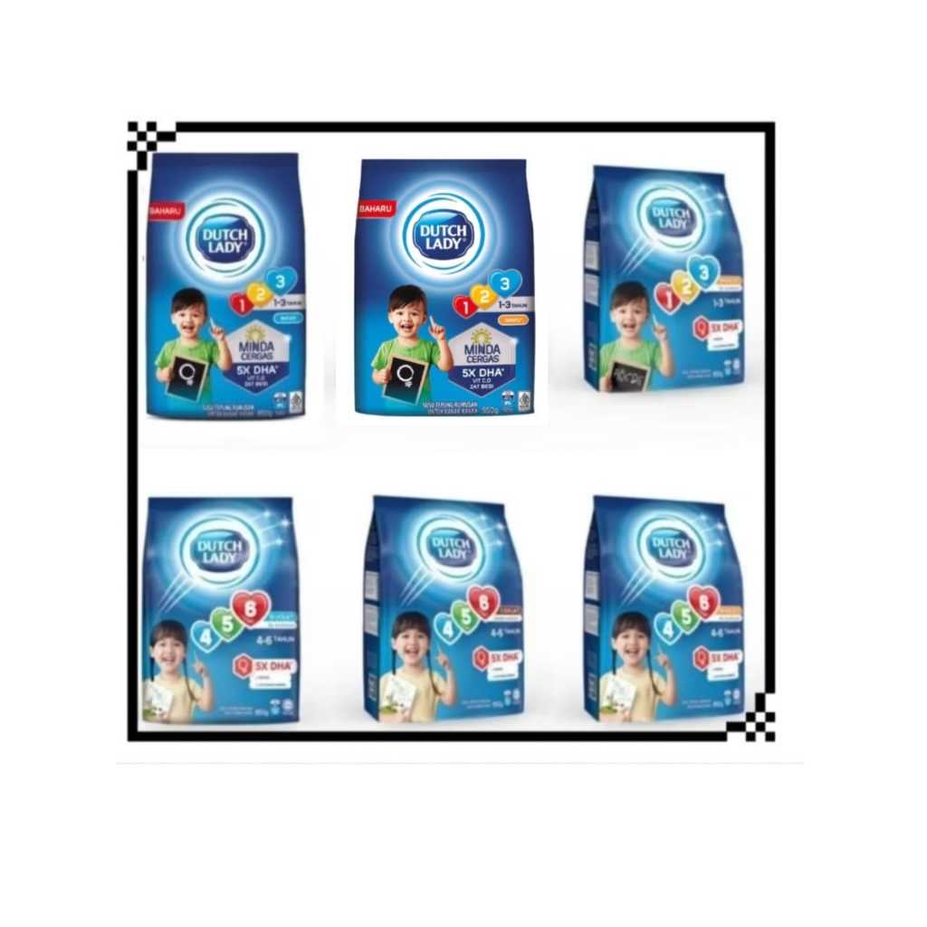 Dutch Lady GUM 123 GUM 456 Milk Powder (850G) (milk formula) - growing ...