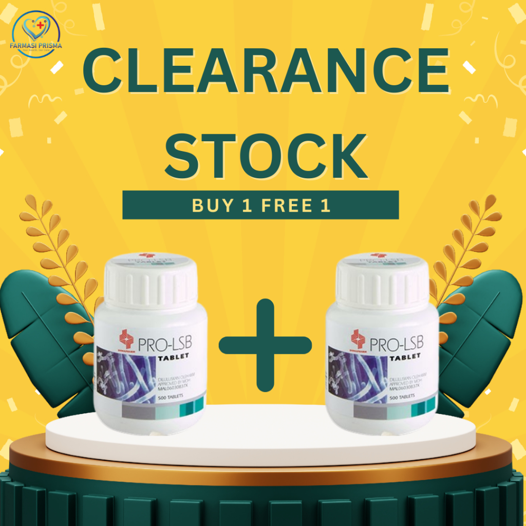 [BUY 1 FREE 1] DYNA PRO-LSB TABLET 150'S / PROBIOTICS / GUT HEALTH [EXP ...