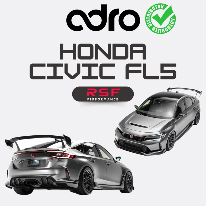 ADRO Honda Civic Type R FL5 Carbon kit Carbon body kit | Shopee Malaysia