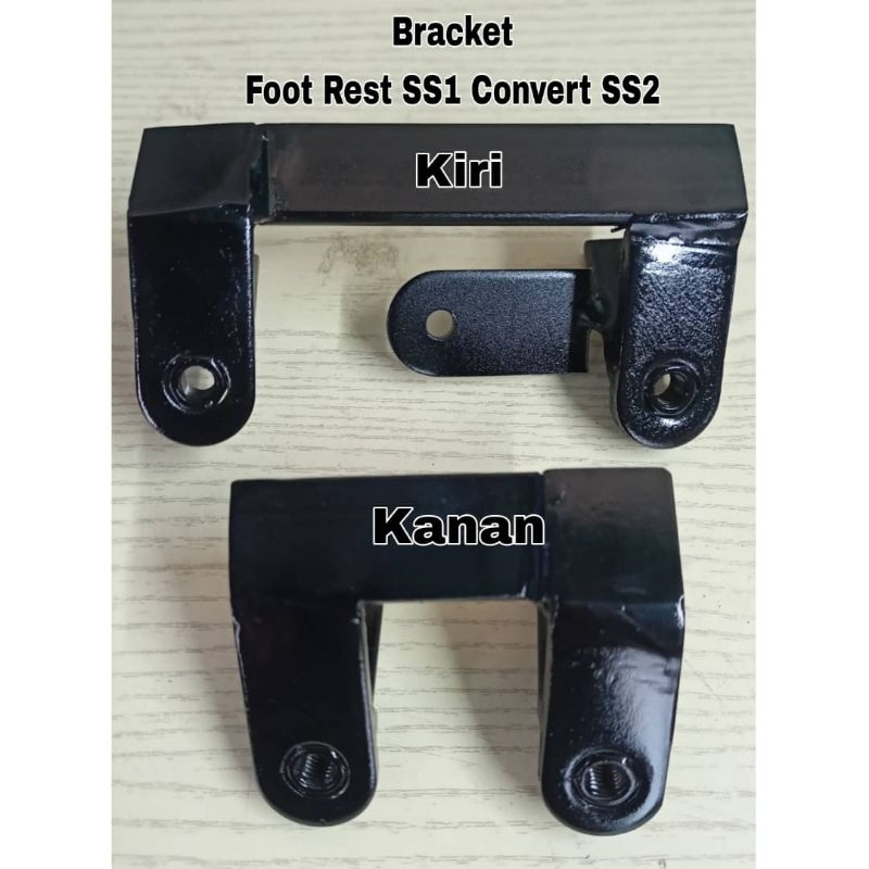 Bracket Foot Rest SS1 Convert SS2 Custommade by Kulaan Garage (boleh ...