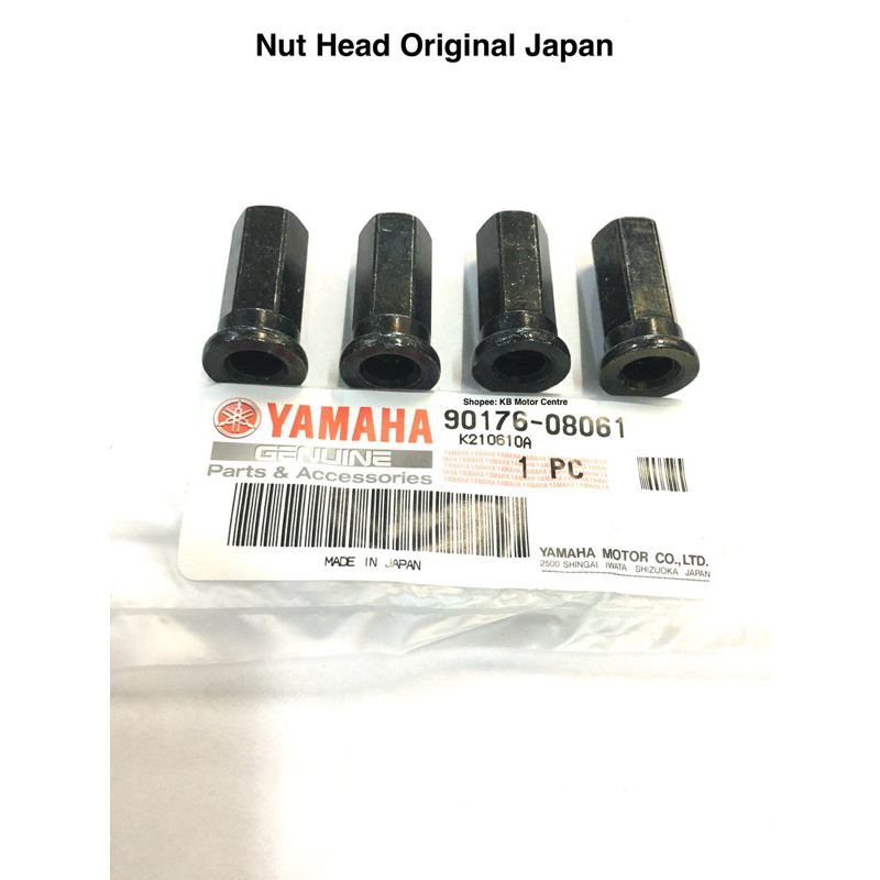 RXZ Nut Head YAMAHA RXZ ORIGINAL JAPAN 4 PCS | Shopee Malaysia