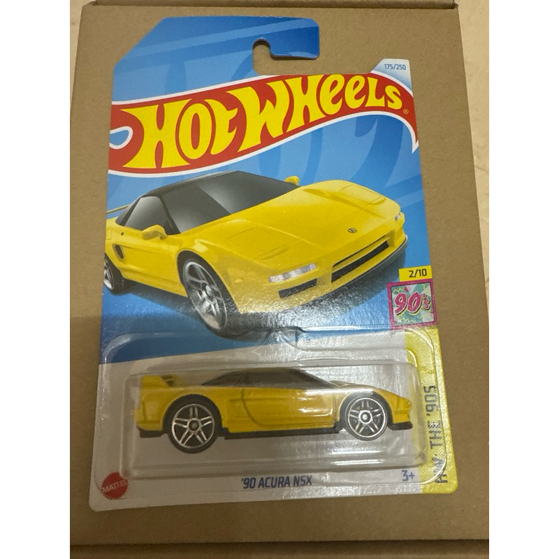 Hotwheel '90 ACURA NSX YELLOW(175/250) | Shopee Malaysia
