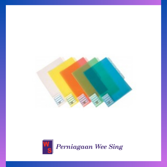 [WEE SING] CBE 803A PLASTIC FOLDER (4 Section) | Shopee Malaysia