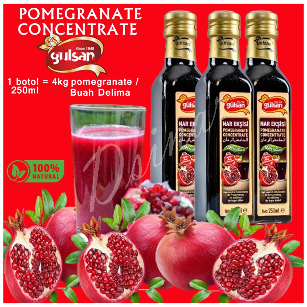 Pati Jus Delima Gulsan Pomegranate Concentrate Makanan Sunnah Pemberi ...
