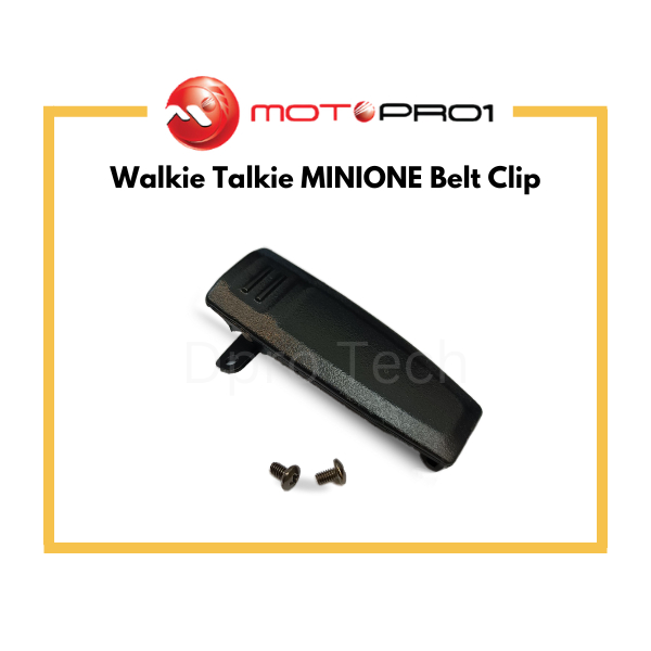MOTOPRO1 Walkie Talkie Belt Clip (MINIONE) | Shopee Malaysia