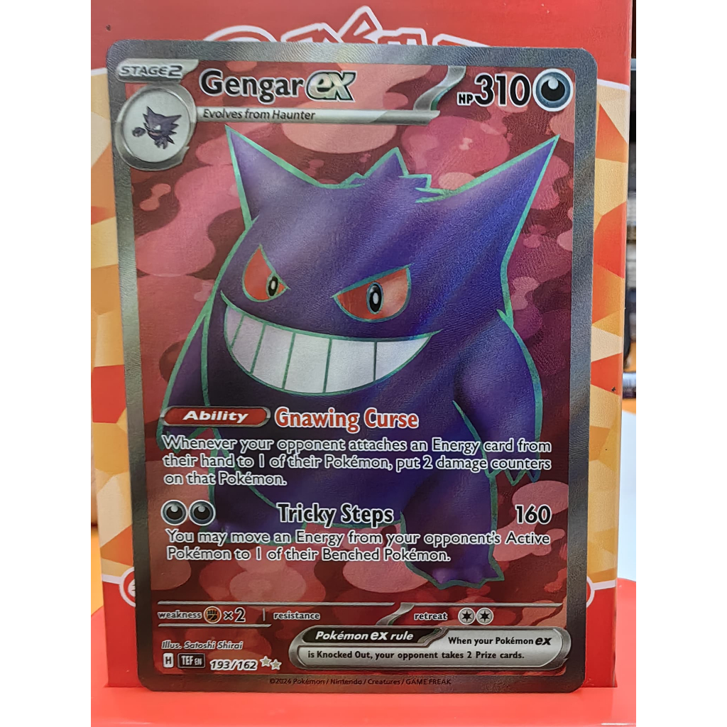 Gengar ex - 193/162 - SV05: Temporal Forces (TEF) | Shopee Malaysia