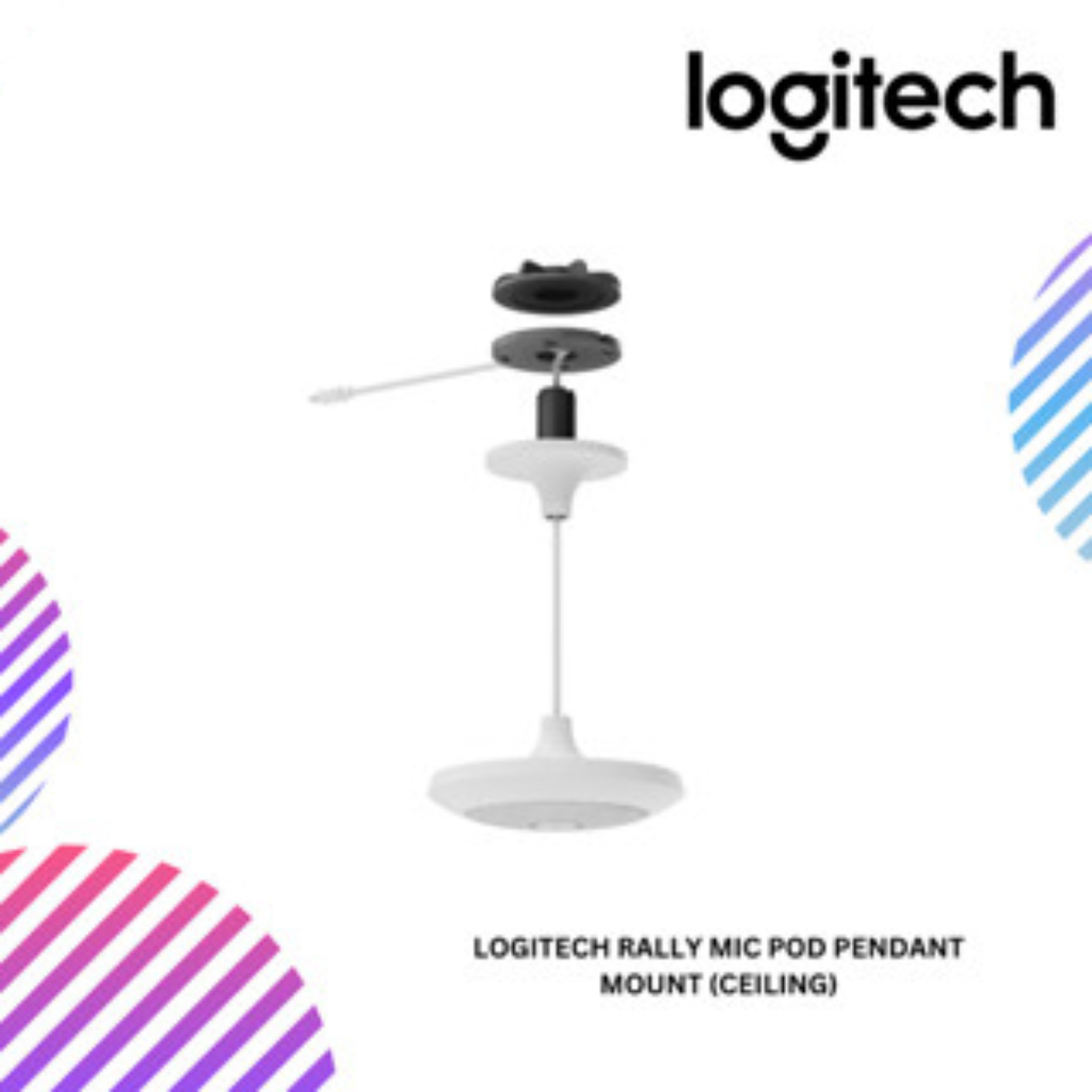 LOGITECH RALLY MIC POD PENDANT MOUNT (CEILING) | Shopee Malaysia